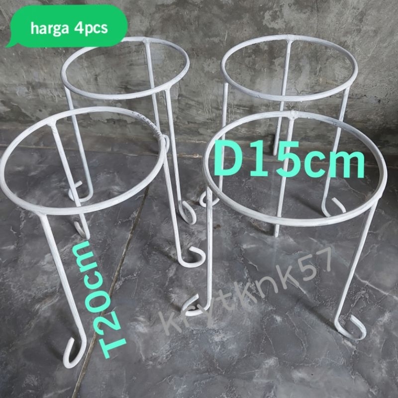 Jual Standing pot bunga murah 4pcs | Shopee Indonesia