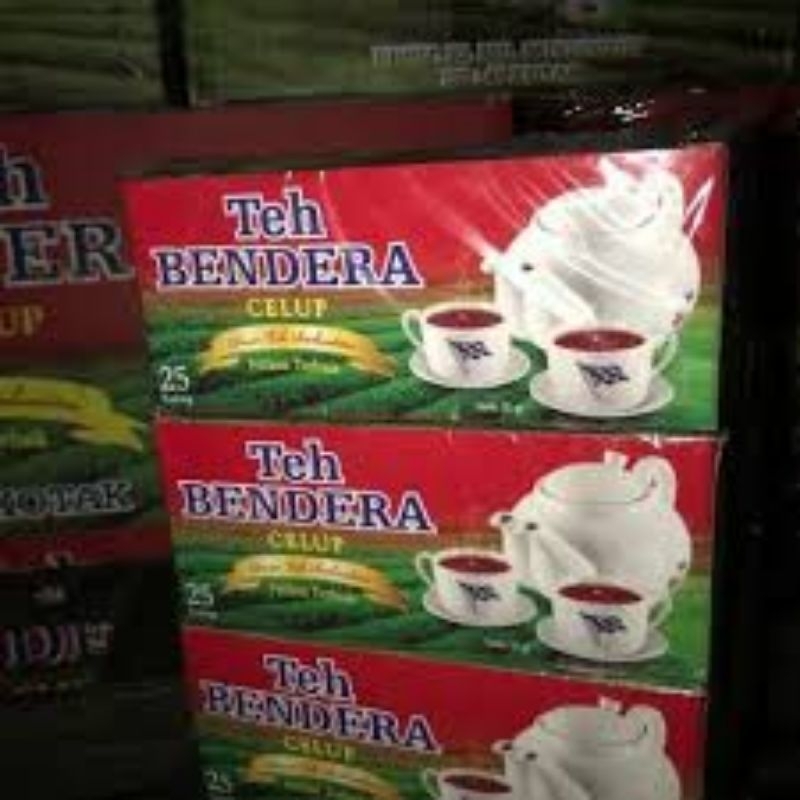Jual 2 Box Teh Bendera Celup Box 25 | Shopee Indonesia