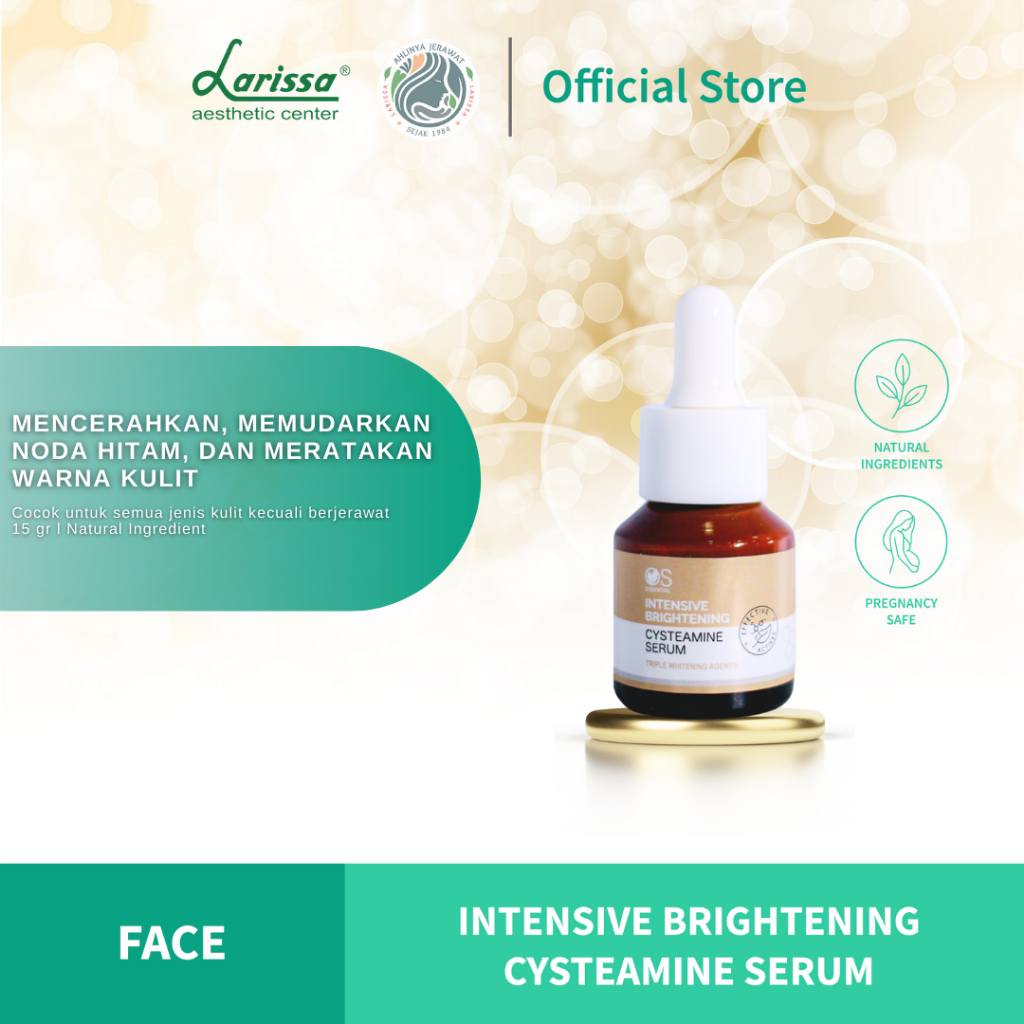 Jual INTENSIVE BRIGHTENING Series Larissa - Paket Bundling Skincare Larissa Untuk Mencerahkan ...