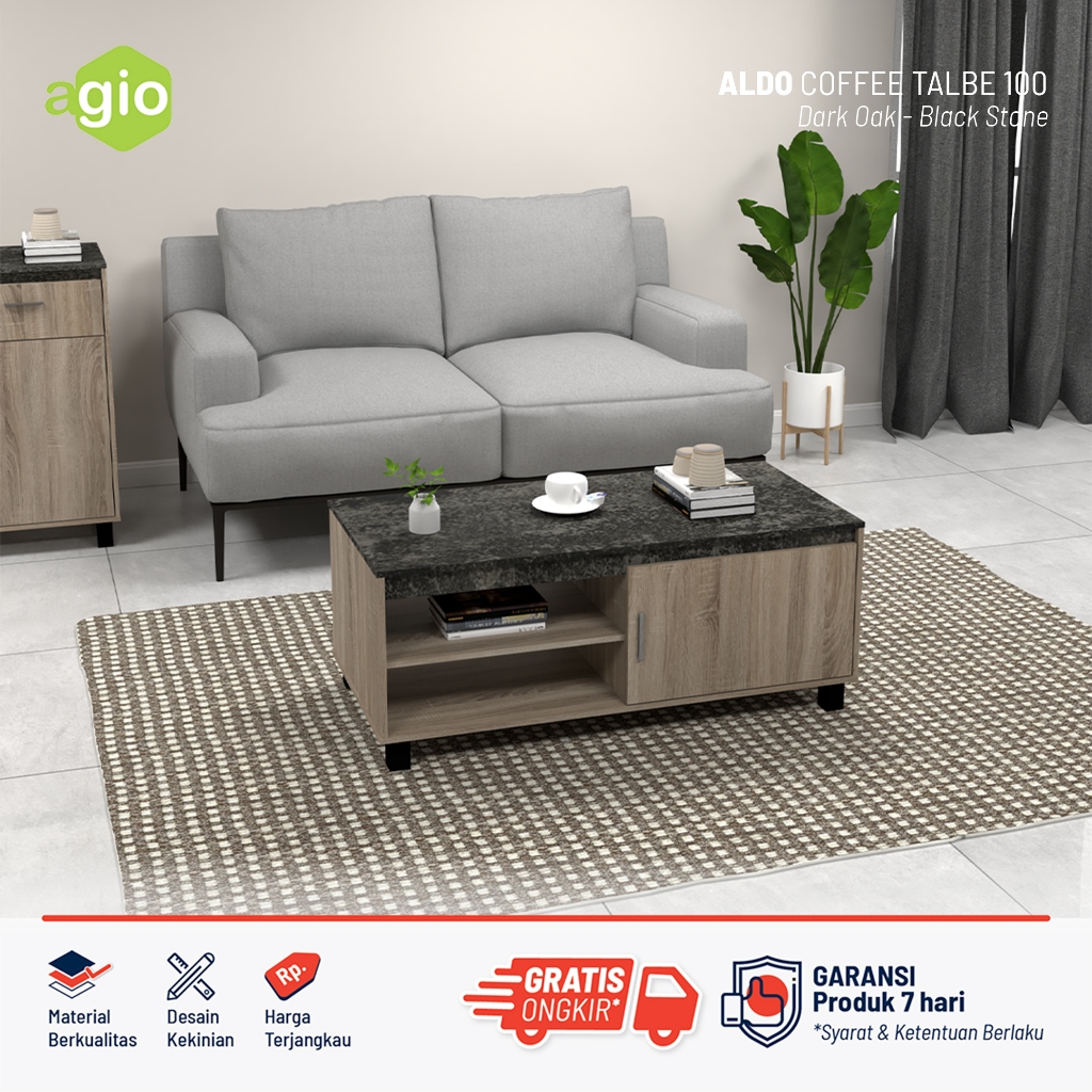 Jual Oggi - Meja Tamu - Coffee Table / Agio Aldo Coffee Table 100 ...