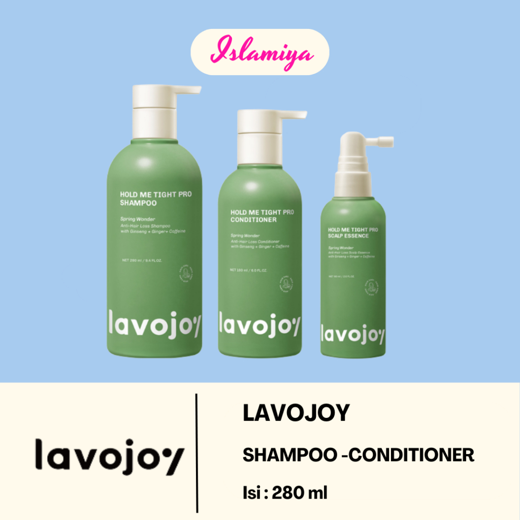Jual LAVOJOY Hold Me Tight Pro | Shampoo Spring Wonder | Conditioner ...