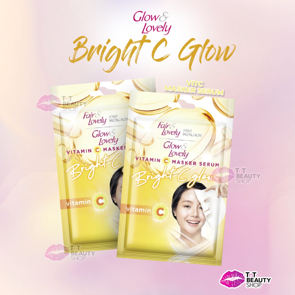 Jual Fair And Lovely Bright C Glow Masker Serum 20gr Glow And Lovely