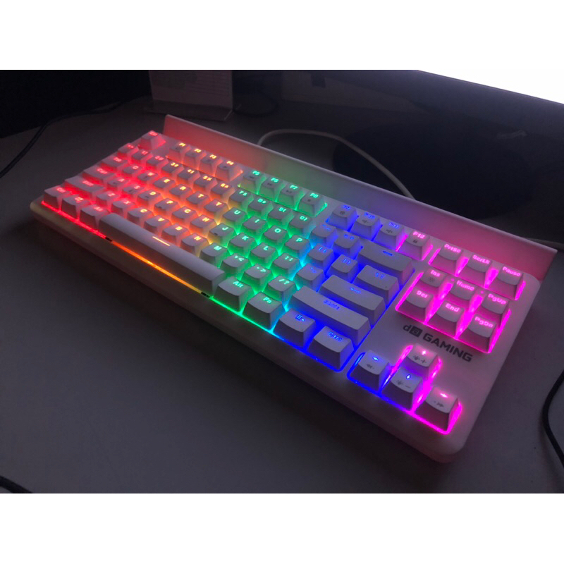 Jual Keyboard mechanical meca fighter ice blue switch | Shopee Indonesia