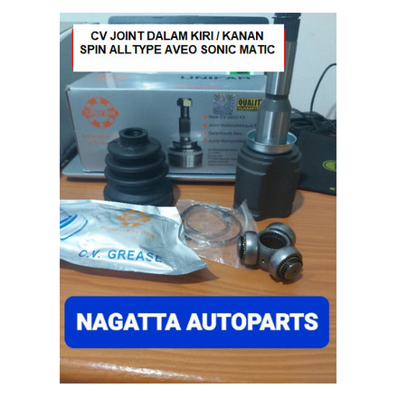 Jual AS RODA CV JOINT DALAM KIRI / KANAN SPIN ALL TYPE AVEO SONIC MATIC | Shopee Indonesia