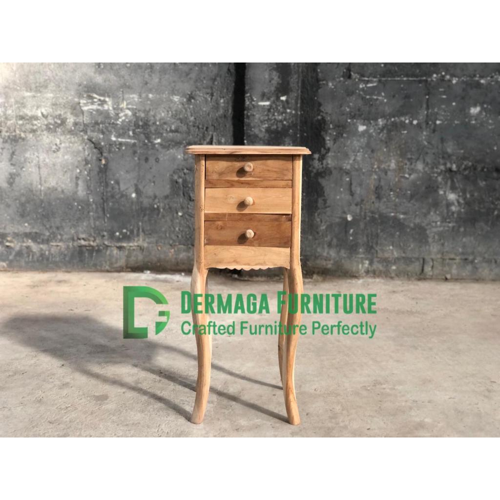 Jual NAKAS CEMPOLONG KOTAK 3 LACI KAYU JATI NAKAS MEWAH DEKORASI ...