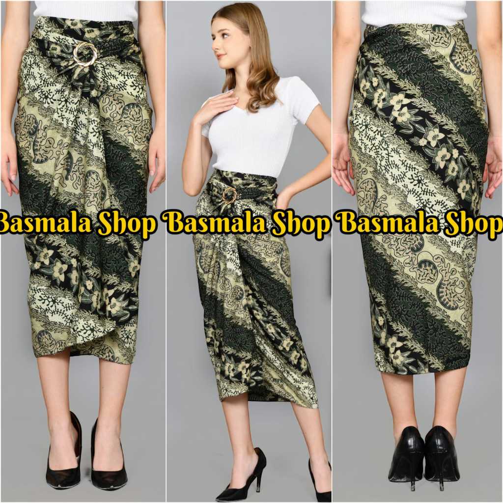 Jual Rok lilit batik bawahan kebaya banyak warna banyak motif model ...