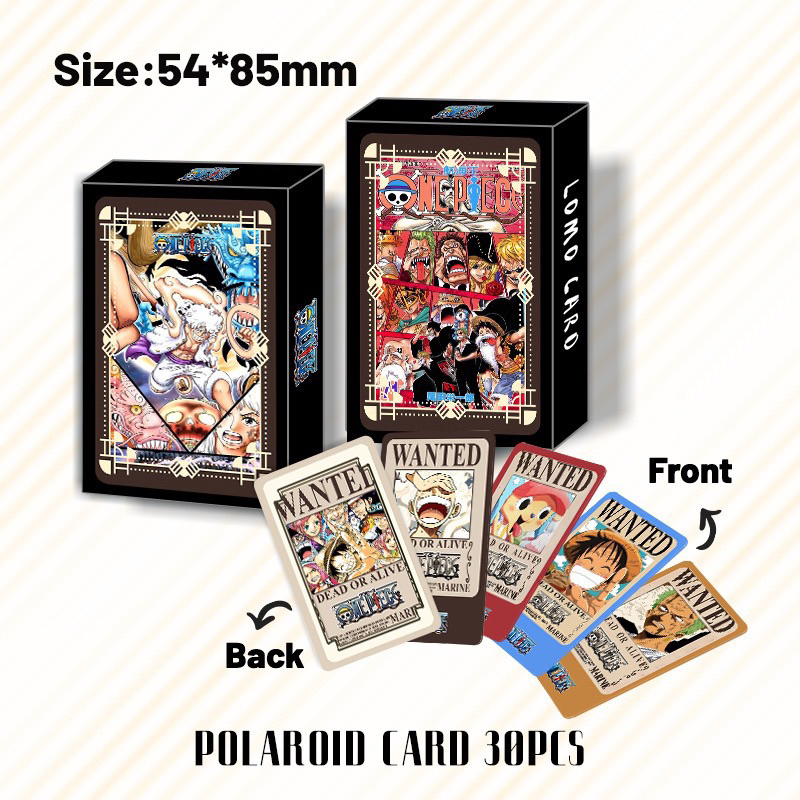 Jual BLANJA.ids LOMO card isi 30 pcs / kartu LOMO anime one piece tokyo ...