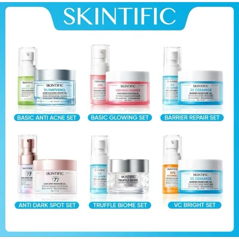 Jual PAKET SKINTIFIC 2 ITEMS | Shopee Indonesia