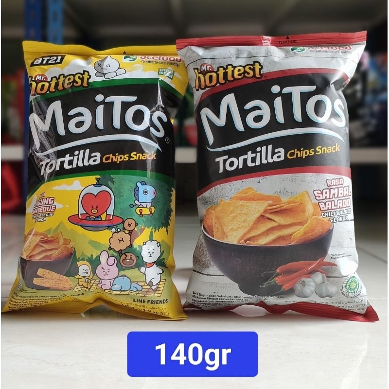 Jual MAITOS TORTILLA CHIPS SNACK 140GR | Shopee Indonesia