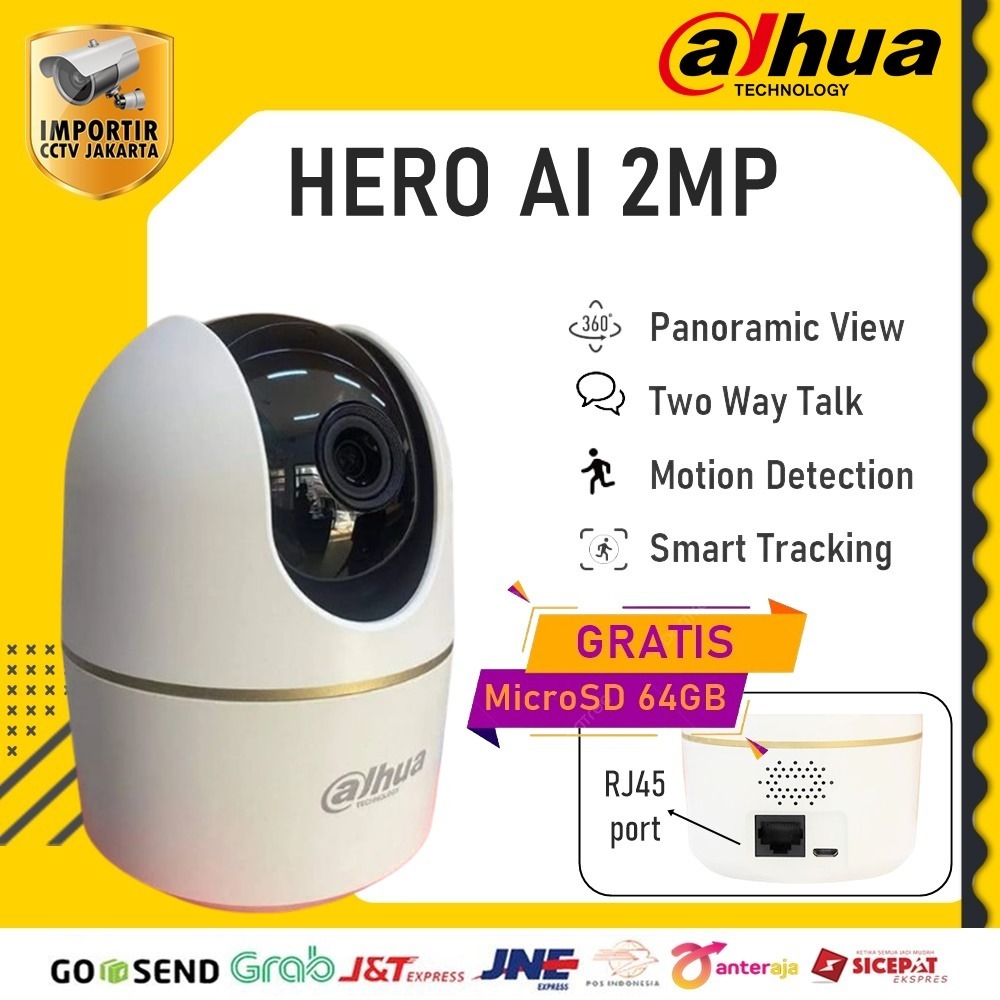 Jual Wifi Camera CCTV D@HUA HERO A1 2mp - ICJ | Shopee Indonesia