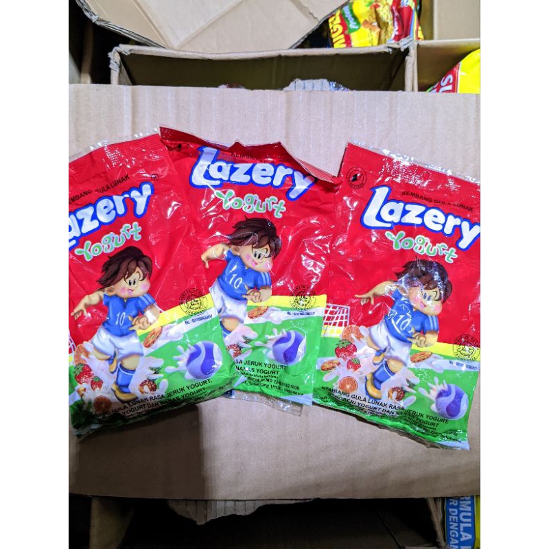 Jual Permen Lazery yogurt isi 40 butir 100gr | Shopee Indonesia
