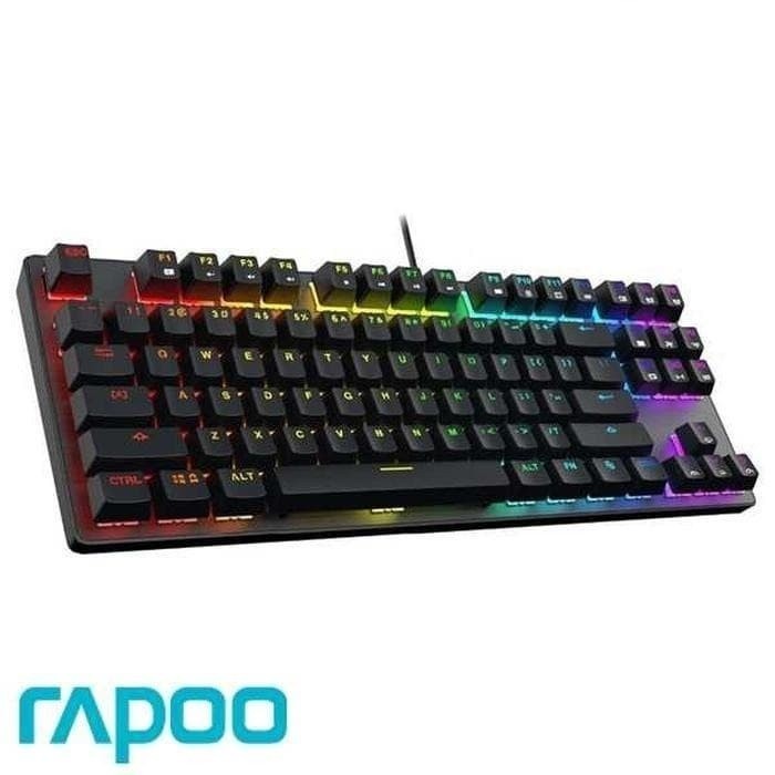 Jual RAPOO V500 PRO - Backlit Mechanical Gaming Keyboard | Shopee Indonesia