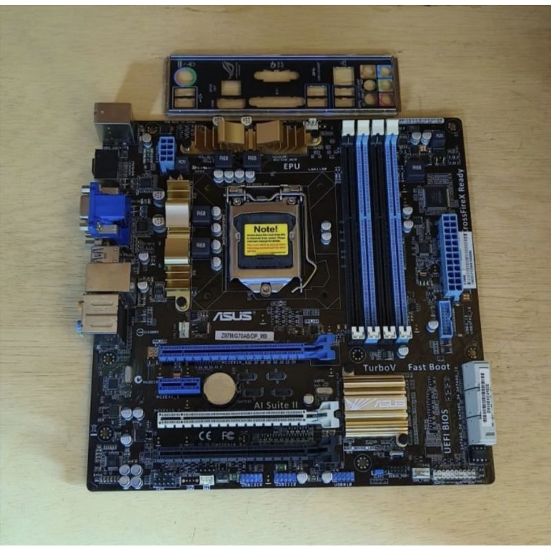 Jual MOBO/MOTHERBOAD ASUS ROG Z87M, LGA''1150, M.ATX / 4 SLOT RAM DDR3 ...