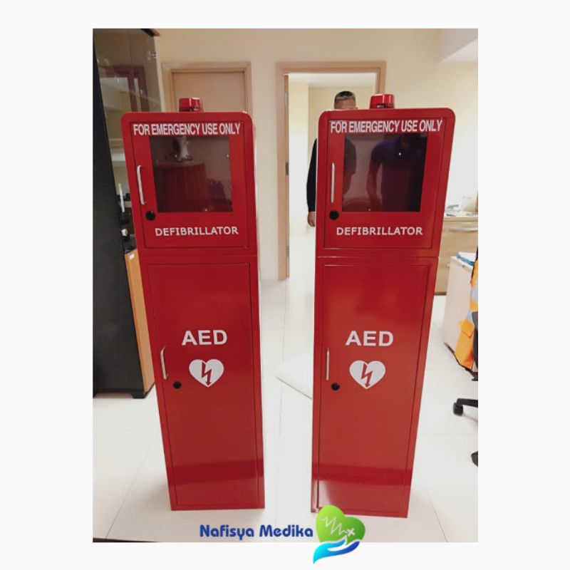 Jual Kotak BOX AED DEFIBRILATOR CONTAINER With Alarm / Box Automatic ...