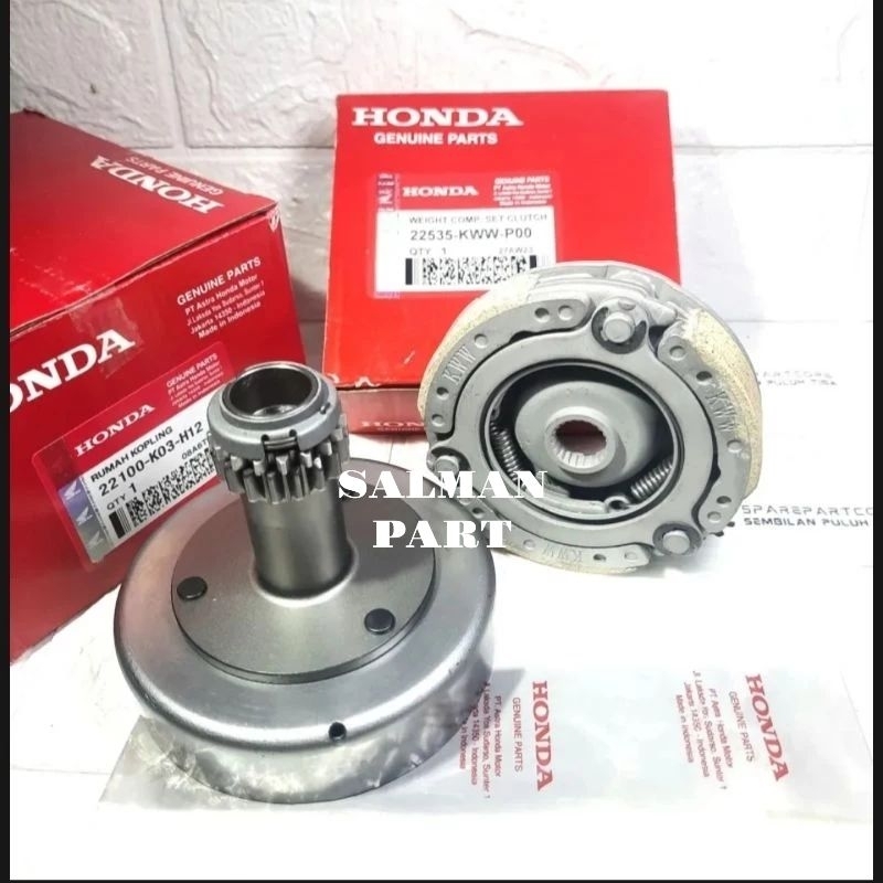 Jual LONCENG RUMAH KOPLING+KAMPAS GANDA ASSY (K03-KWW) REVO INJEKSI REVO FIT INJEKSIREVO X ...