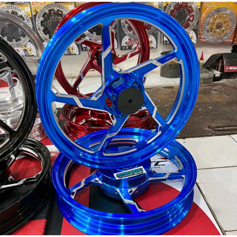 Jual velg ktc racing pivot 2 tone Beat Vario 125 Vario 150new Scoopy UK 185/215-14 | Shopee ...