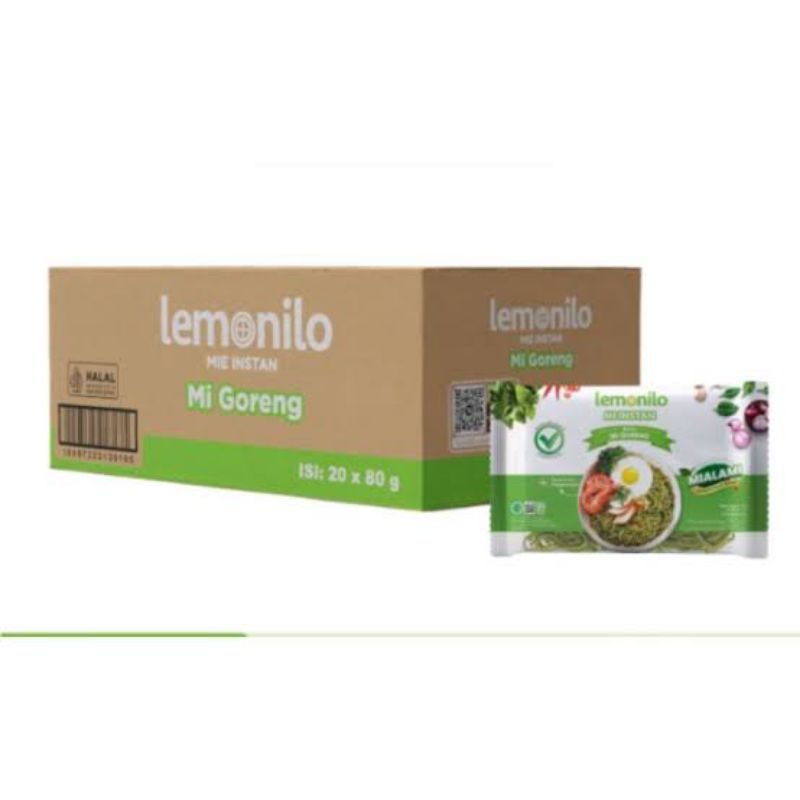Jual NOODLES/MIE INSTANT LEMONILO GORENG KEMASAN DUS ISI 20 PCS ...