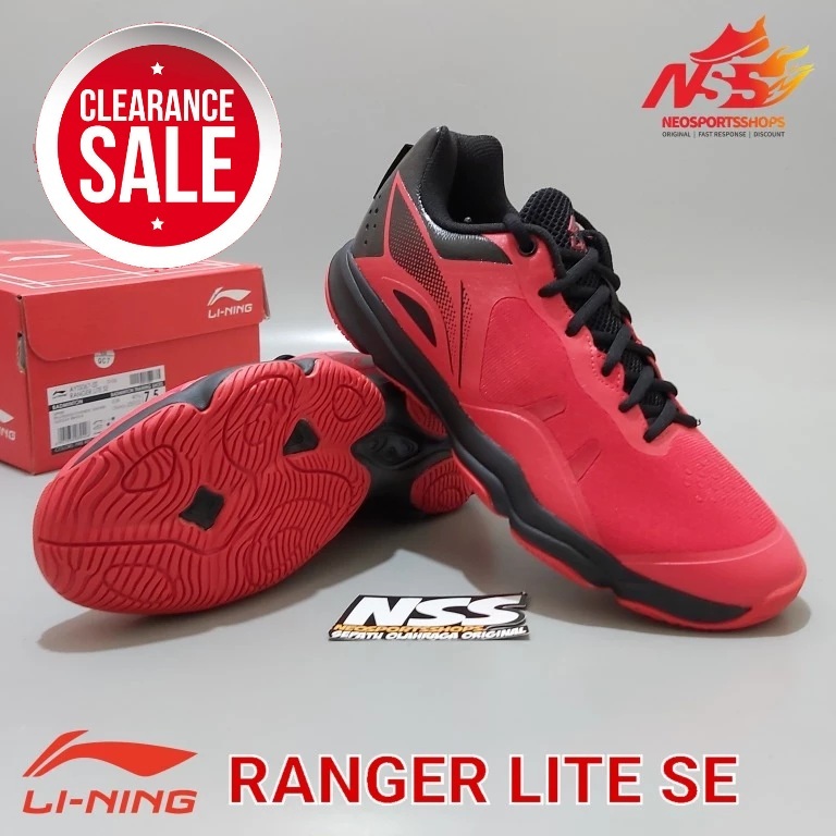 Jual Sepatu Badminton Lining Ranger Lite SE Red Original | Shopee Indonesia