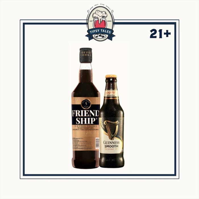 Jual Paket Black Mamba (Friendship 620ml + Guinness Smooth 325ml ...