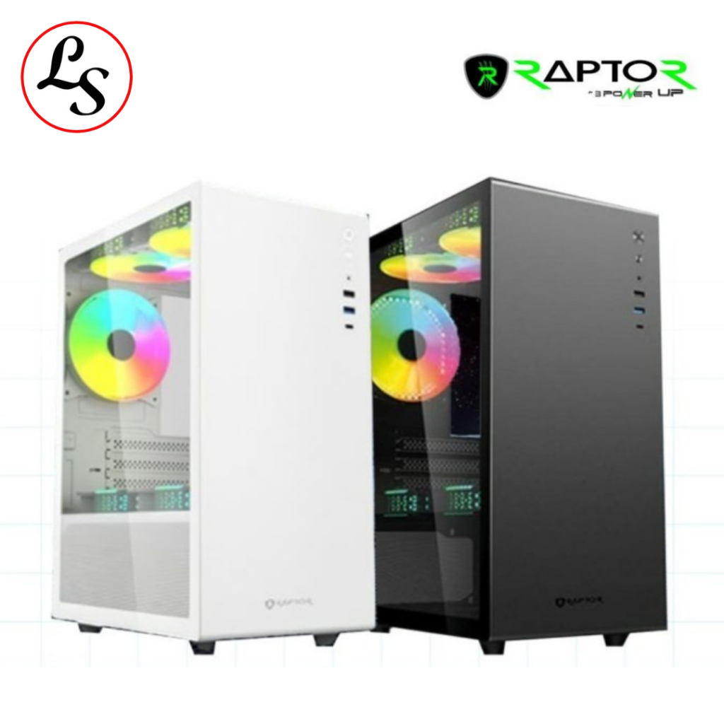 Jual RAPTOR GAMING CASING Dynamic Free 3 Fans RGB | Shopee Indonesia