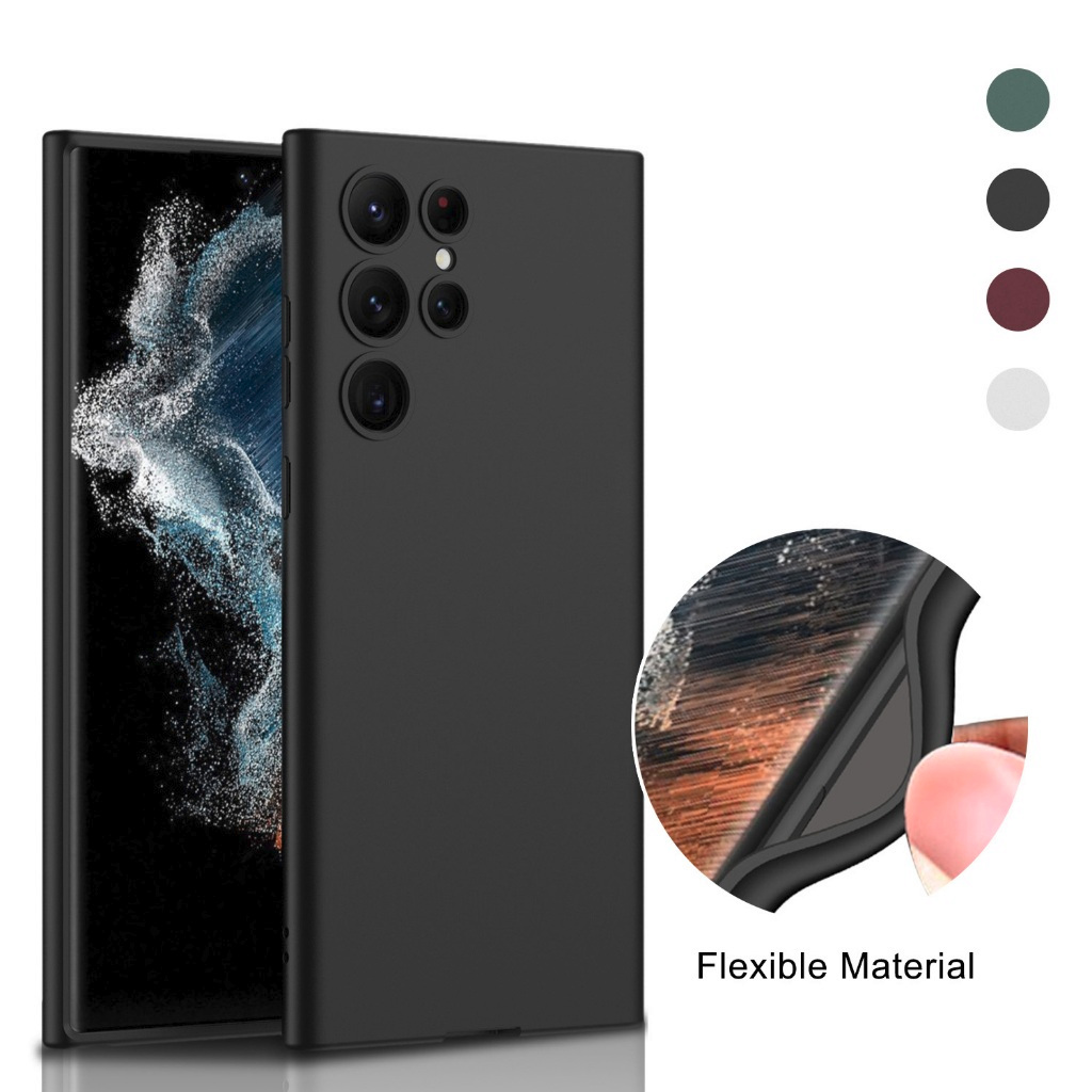 Jual Case Samsung S25 S24 S23 S22 Ultra Slim Matte Camera Protect ...
