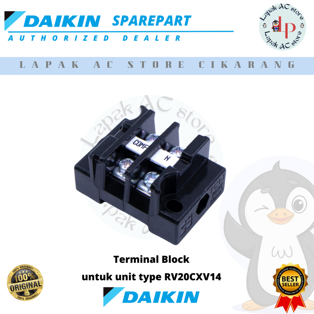 Jual Terminal Block Outdoor AC DAIKIN Malaysia 3/4 PK RV20CXV14 ...