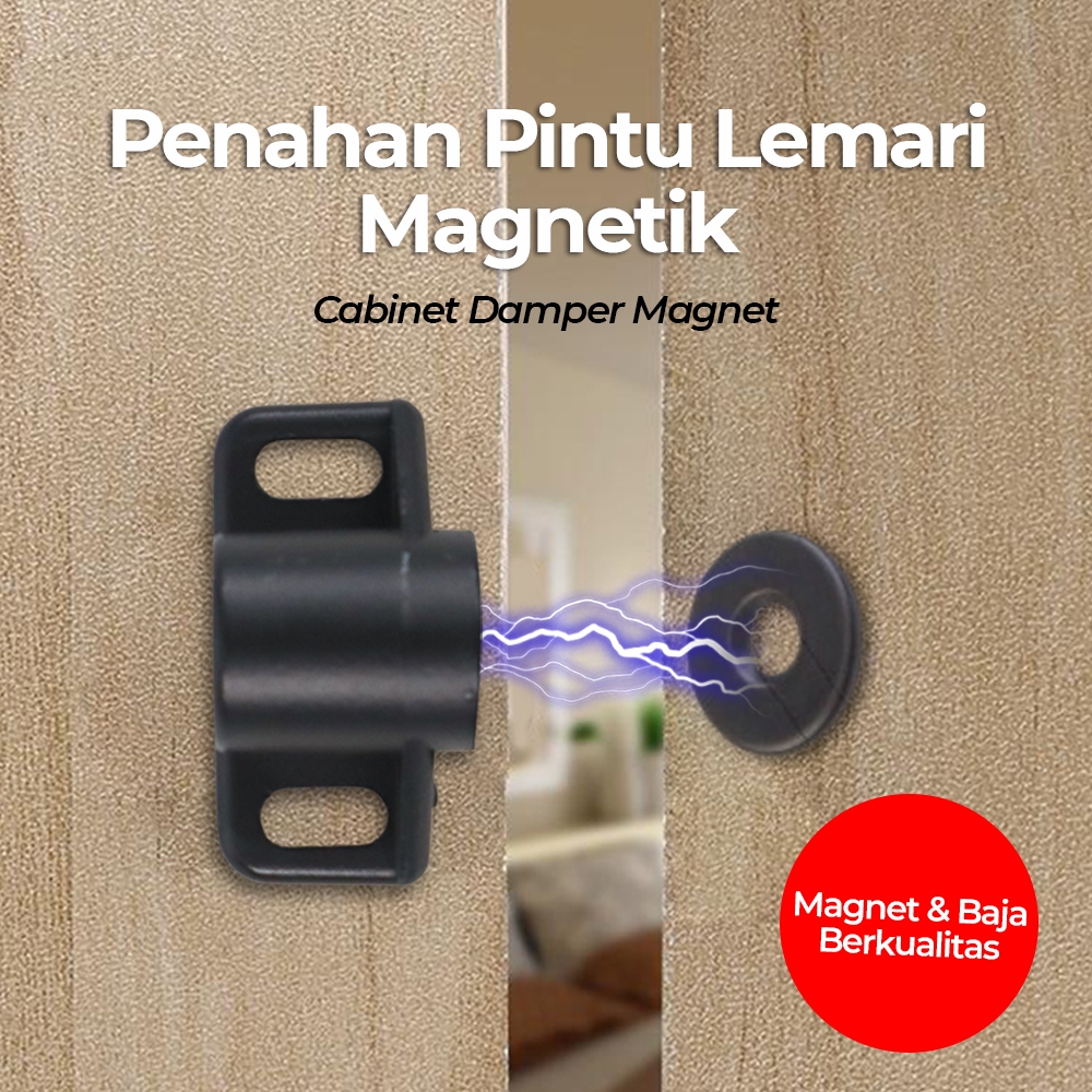 Jual Penahan Pintu Kabinet / Kunci Pintu Kabinet Magnet / Penahan Pintu ...