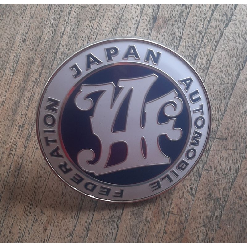 Jual EMBLEM GRILL JAF (JAPAN AUTOMOBILE FEDERATION) | Shopee Indonesia