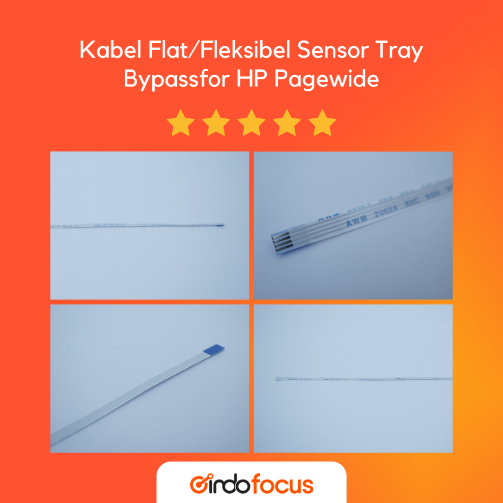 Jual Kabel Flat/Fleksibel Sensor Tray Bypass for HP Pagewide Series ...