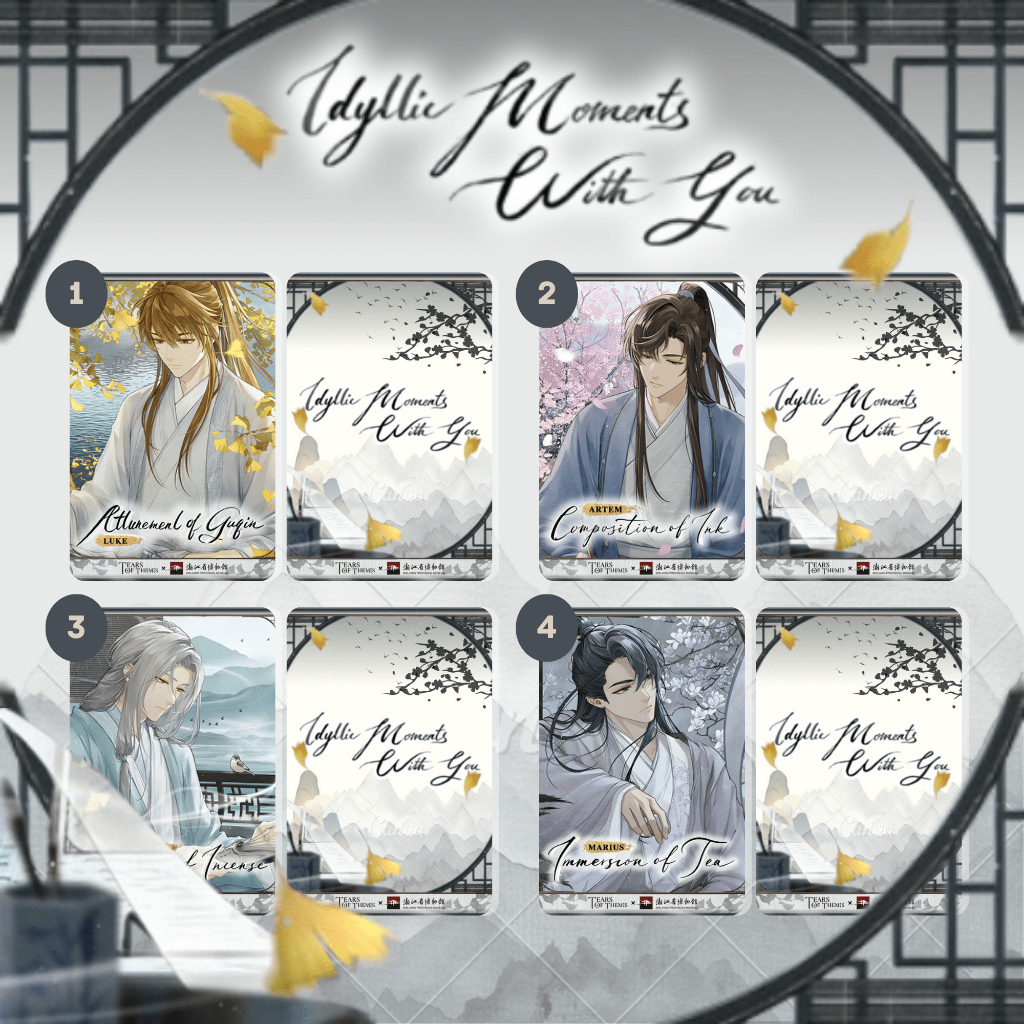 Jual PHOTOCARD ANIME GAME MIHOYO TEARS OF THEMIS | LUKE PEARCE | ARTEM ...