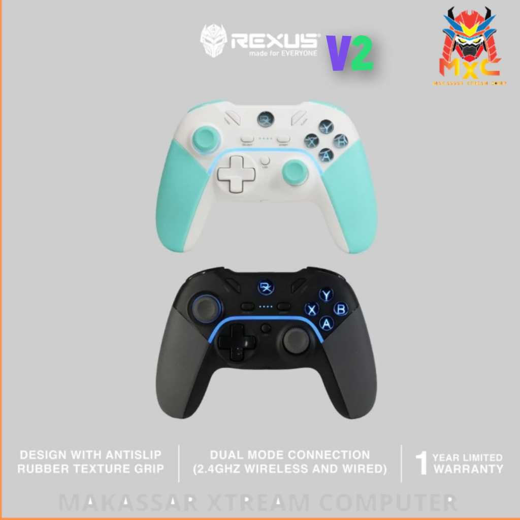 Jual GAMEPAD REXUS DAXA ASTERIA DX AX1 V2 Programmable Macro Button ...