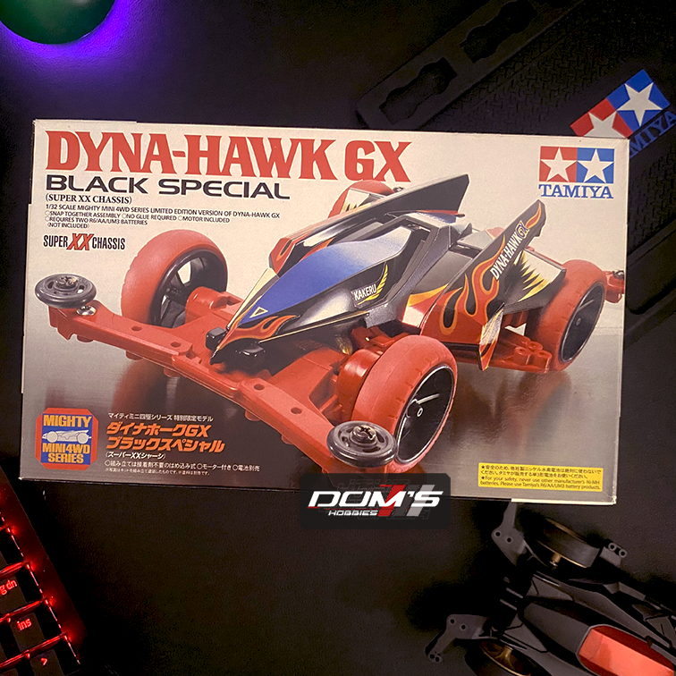 Jual TAMIYA 95000 DYNA HAWK GX BLACK SPECIAL - SXX CHASSIS - MIGHTY ...