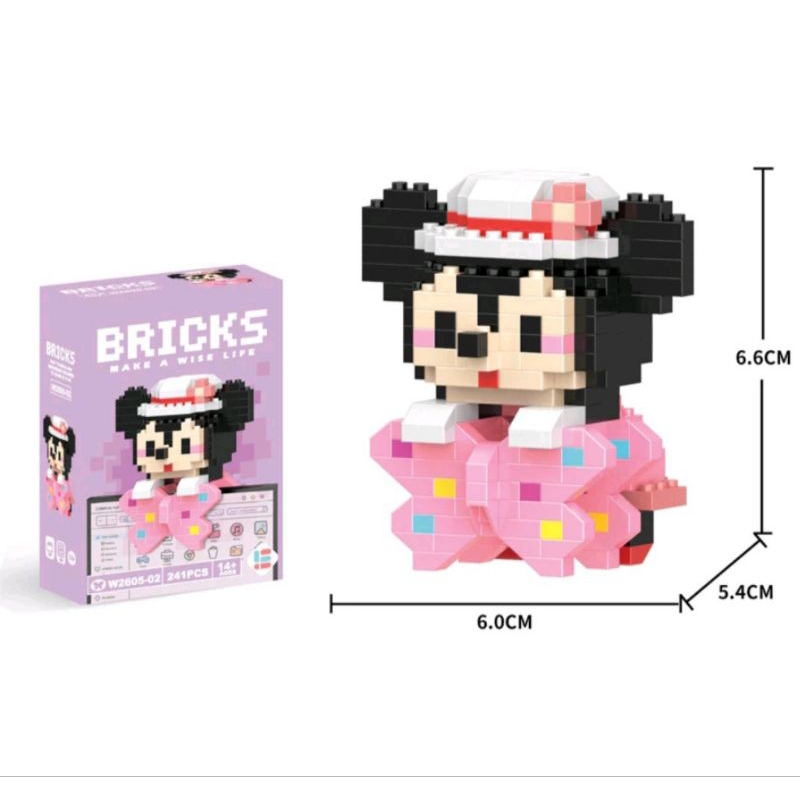 Jual KiSy.Shop Bricks Phone Clip mainan balok susun building blocks ...