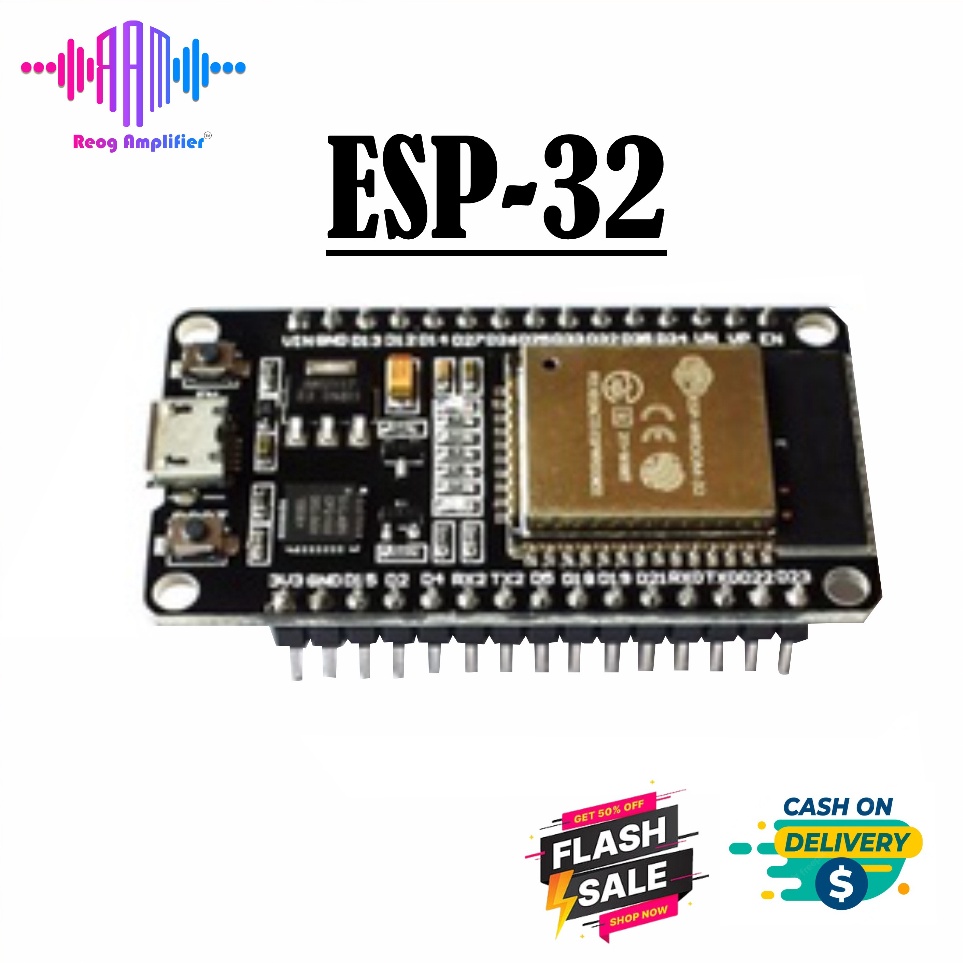Jual ESP32 DOIT WIFI IOT ESP32S DEVELOPMENT BOARD ESP 32 j I1U9 | Shopee Indonesia