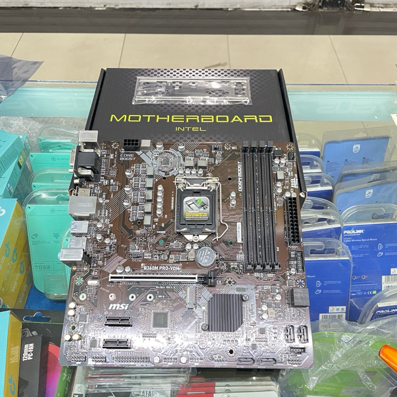 Jual MOTHERBOARD MSI B360M PRO-VDH LGA 1151 GEN 8/9 | Shopee Indonesia