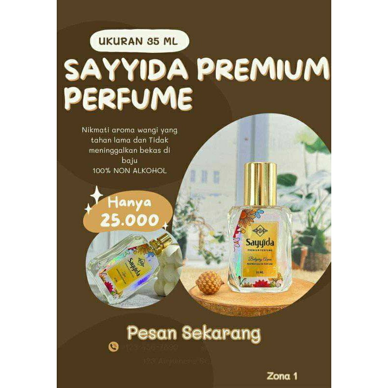Jual PARFUM SAYYIDA premium (35ml) | Shopee Indonesia