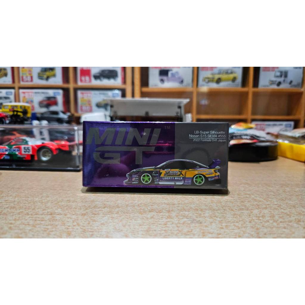 Jual Mini GT 576 LB Super Silhouette Nissan S15 Silvia #555 | Shopee ...