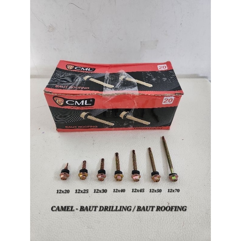 Jual Baut Spandek SDS / Baut Self Drilling Screw 12X20 12X25 12X30 ...
