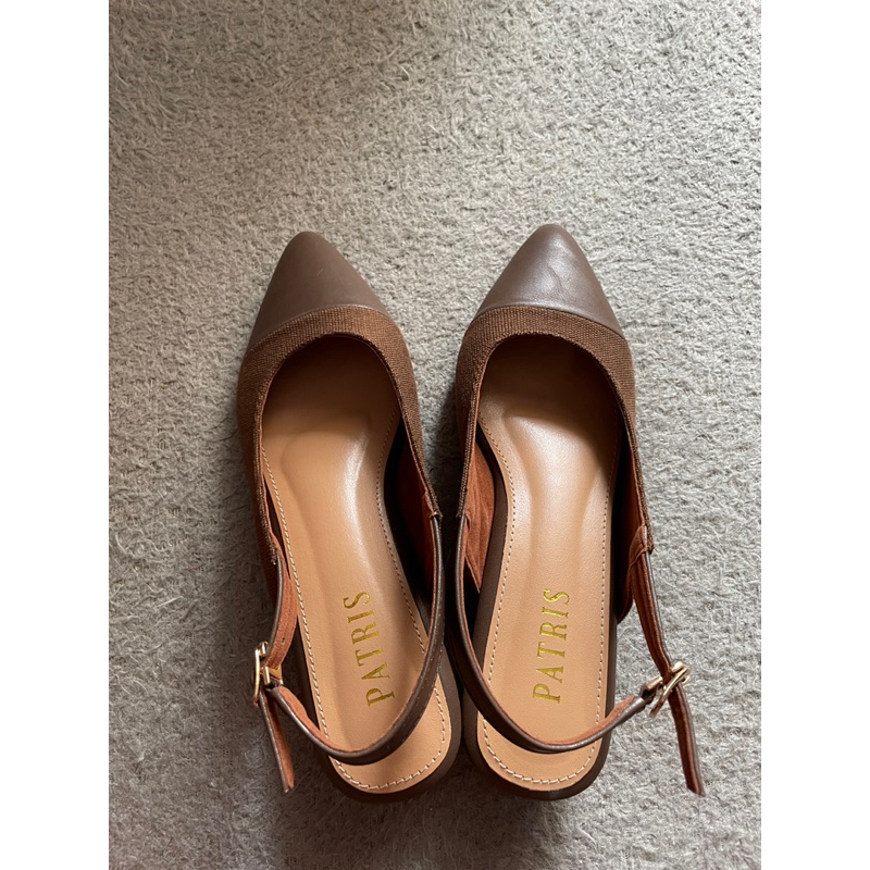 Jual Sepatu Merk Patris - 39 - Brown (3 cm) (New) | Shopee Indonesia