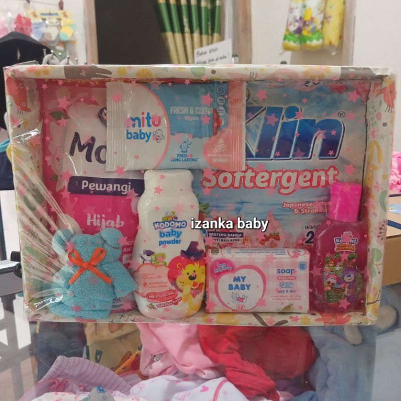 Jual parcel sambang bayi/parcel paket sabun/parcel murah | Shopee Indonesia
