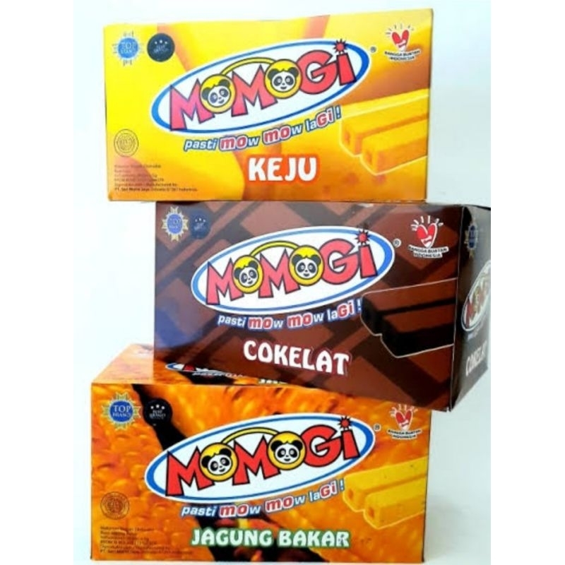 Jual momogi,stik,rasa,jagung,keju,coklat,5grx20pcs | Shopee Indonesia