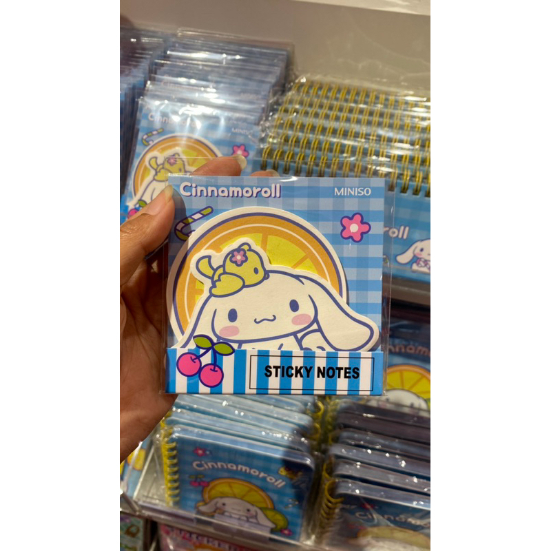 Jual Miniso x Sanrio Cinnamoroll | Sticky Notes | Notepad | Buku Tulis ...
