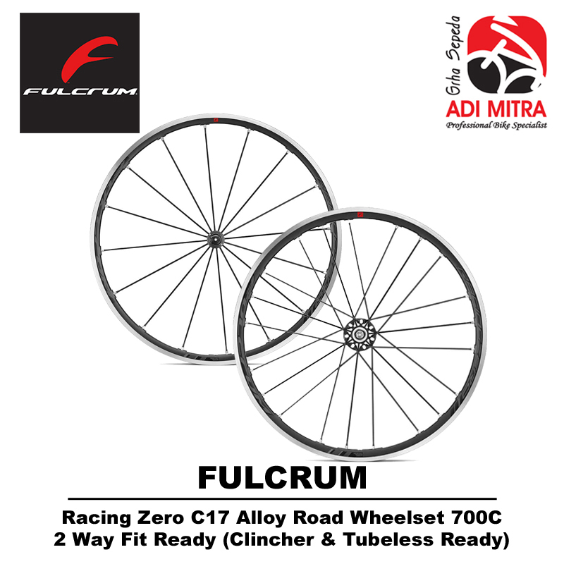 Jual Fulcrum Racing Zero C17 2WF Rim Brake HG11 Alloy Wheelset Road ...