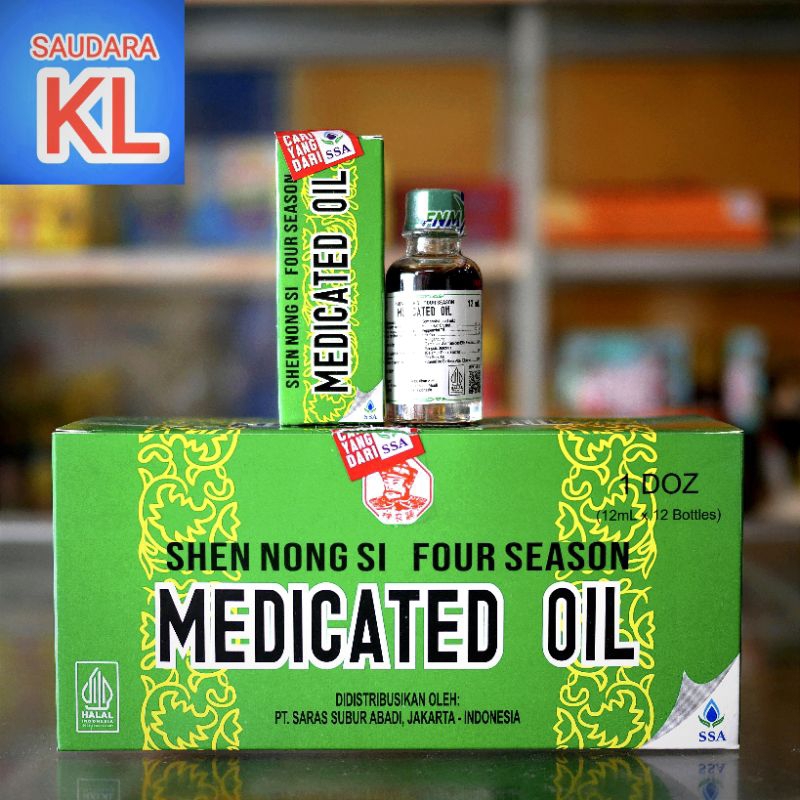 Jual Medicated Oil 12 ml 1/2 lusin (6 botol) | Shopee Indonesia