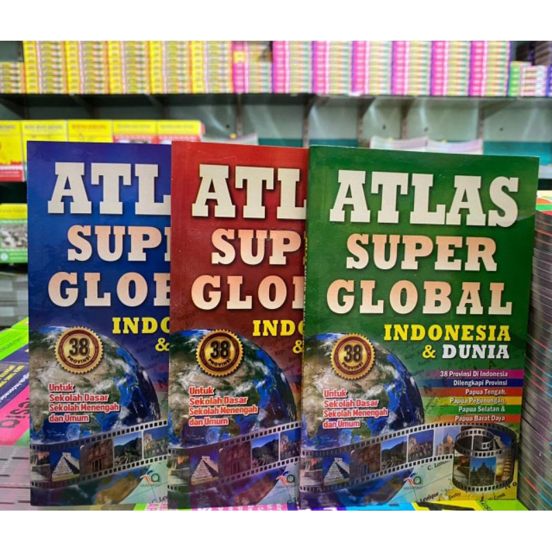 Jual ATLAS SUPER GLOBAL INDONESIA DAN DUNIA | Shopee Indonesia