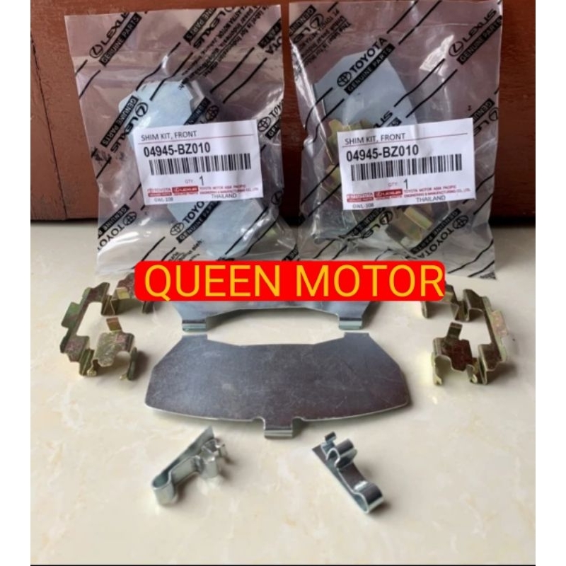 Jual BRAKE PAD SPRING PLAT KAMPAS REM DEPAN PLATE DISC BRAKE TOYOTA ...