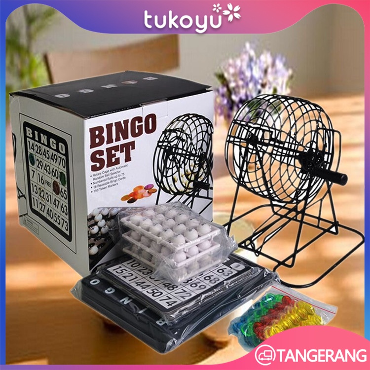 Jual Mainan lotere Bingo/Permainan Bingo Set/Bingo Lottery Party Game ...