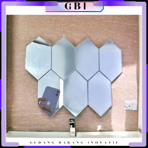 Jual GBI Kaca Tempel Dekorasi Toilet Kamar Mandi Murah Stiker Cermin ...