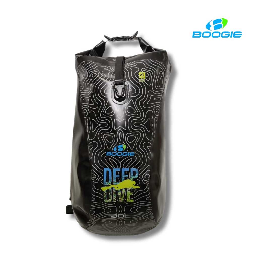 Jual BOOGIE Dry Bag Cetacea Black Series 30L Liter Waterproof Logo Deep ...