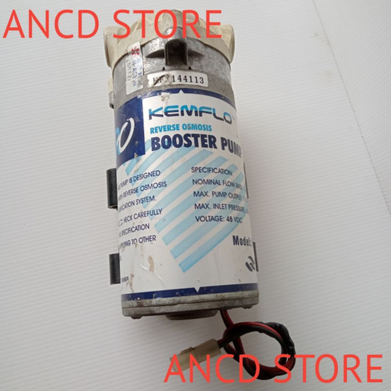 Jual Booster Pump Kemflo 48V Tanpa adaptor Second Normal | Shopee Indonesia